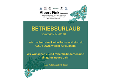 Albert Fink Ges.m.b.H. | Betriebsurlaub